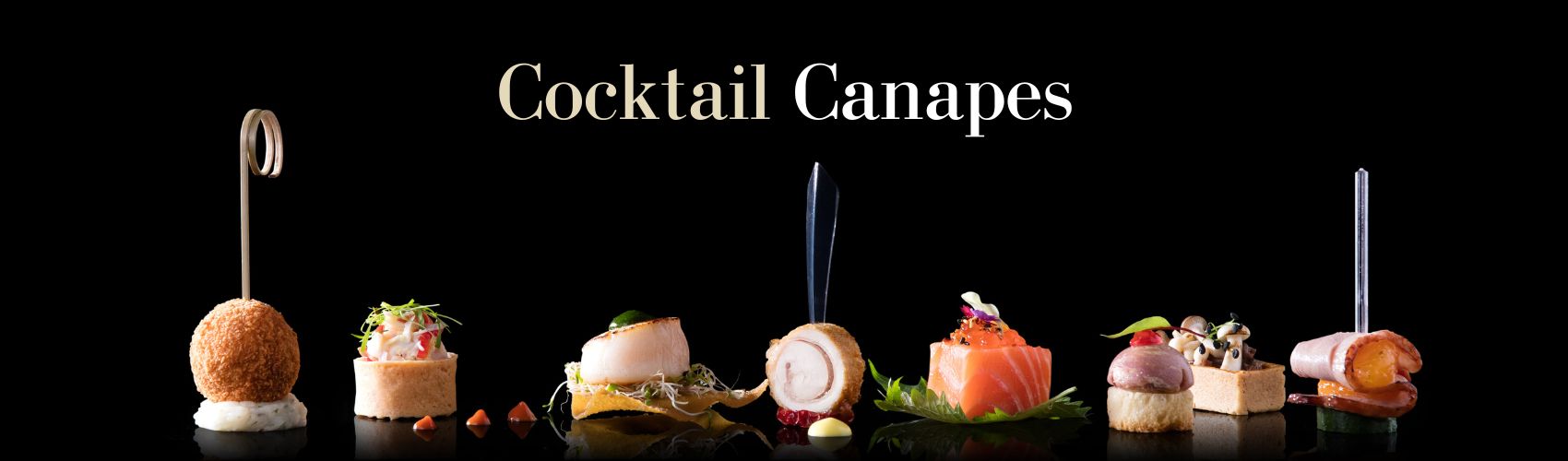Cocktail Canape Catering Singapore | Bite-Sized Elegance — Creative ...